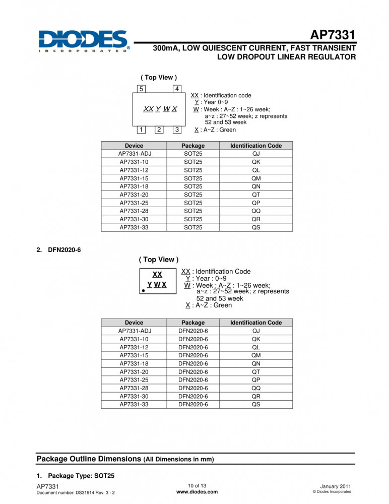 AP7331 datasheet page 10