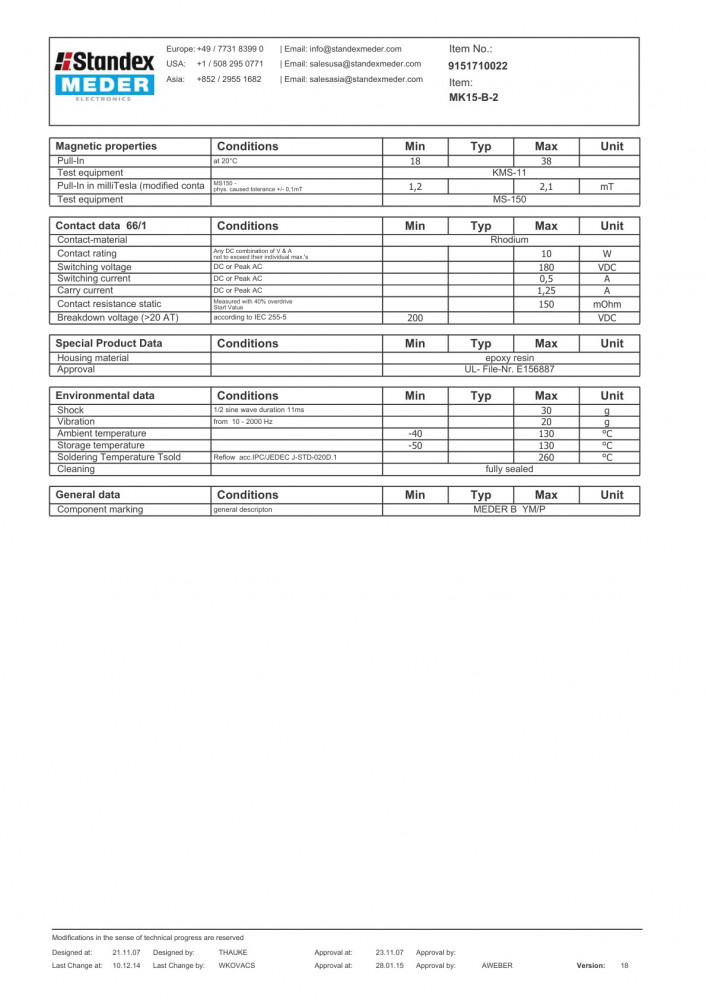 MK15-B-2 technical drawing page 2
