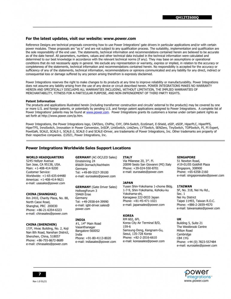 QH12TZ600Q datasheet page 7