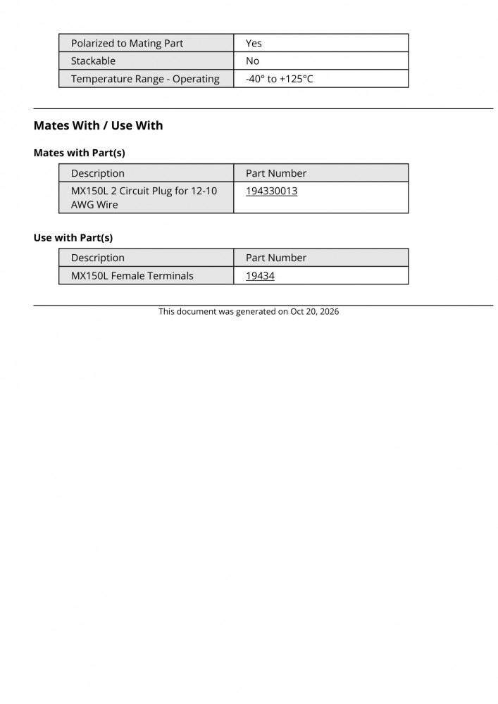 MOLEX 194320015 product document image, page 3