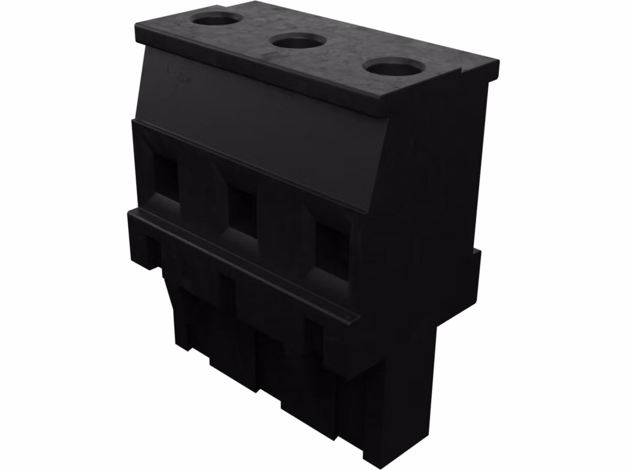 7.50mm Beau Eurostyle Pluggable Terminal Block, 270° Wire Entry, 3 Circuits for sale
