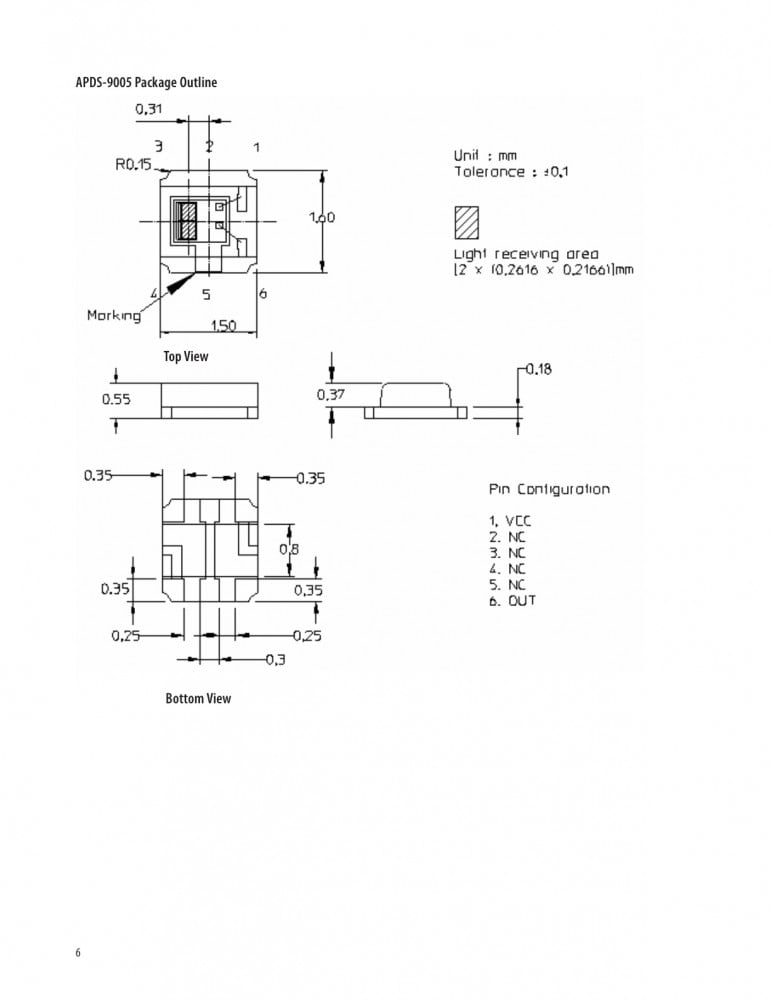 APDS-9005 datasheet page 6