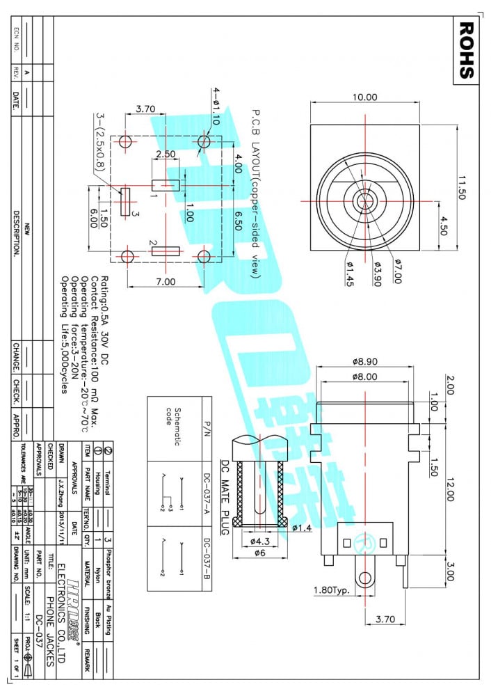 DC-037 technical document preview
