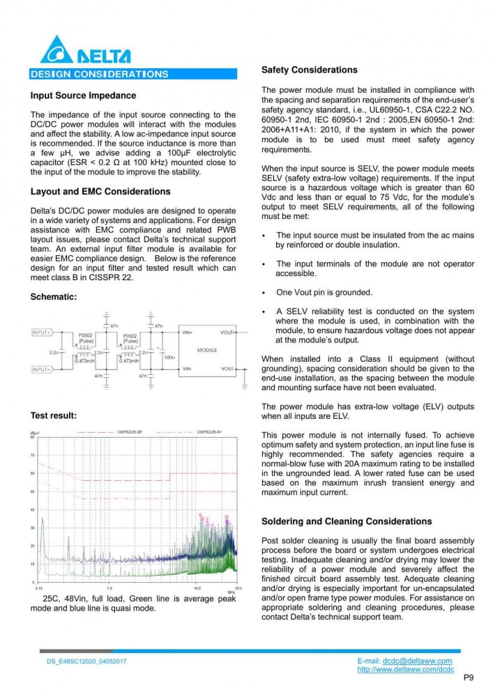 E48SC12020NRFA datasheet page 9