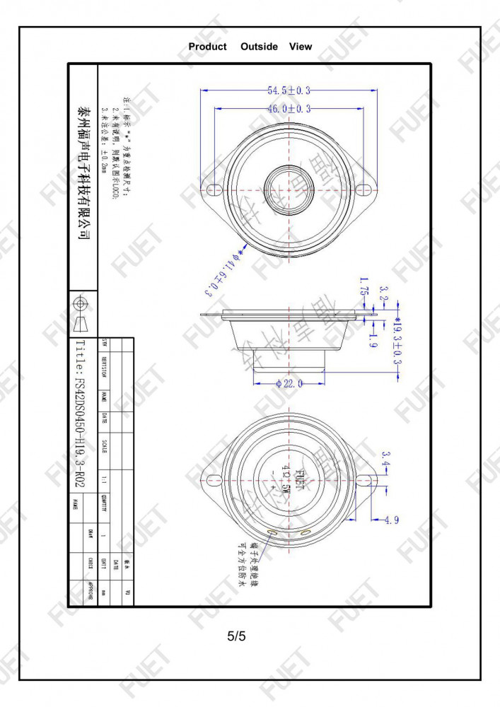 FS42DS0450-H19.3-R02 specification page 6