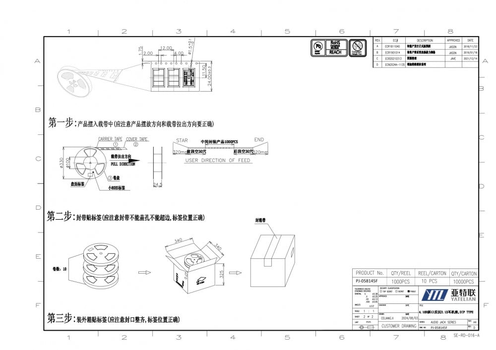 PJ-058145F technical document page 2
