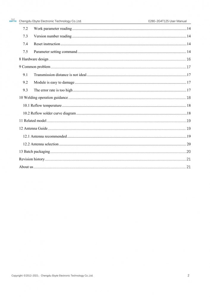 E280-2G4T12S manual page 3