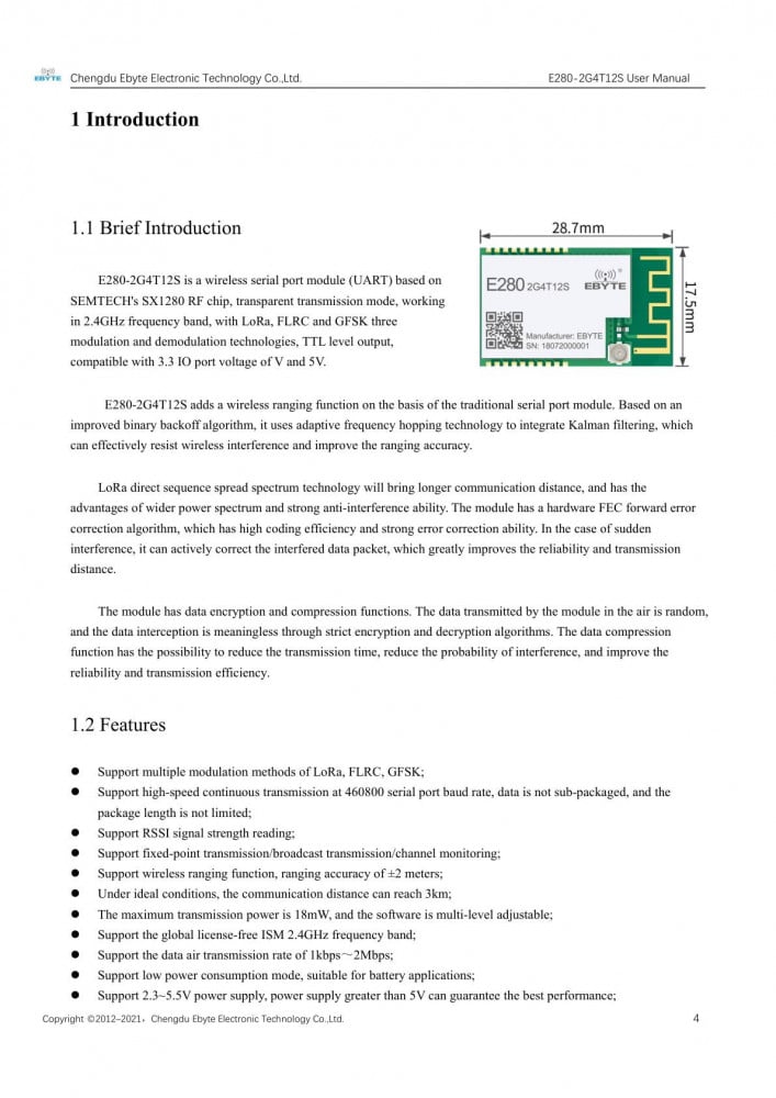 E280-2G4T12S manual page 5