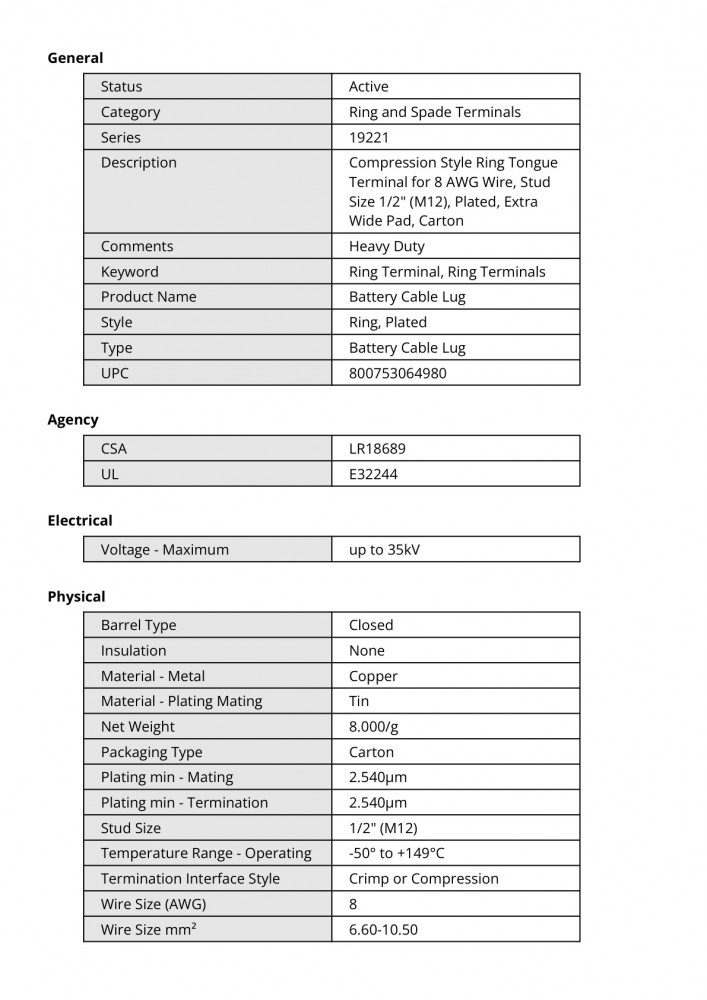 Product document image, page 2