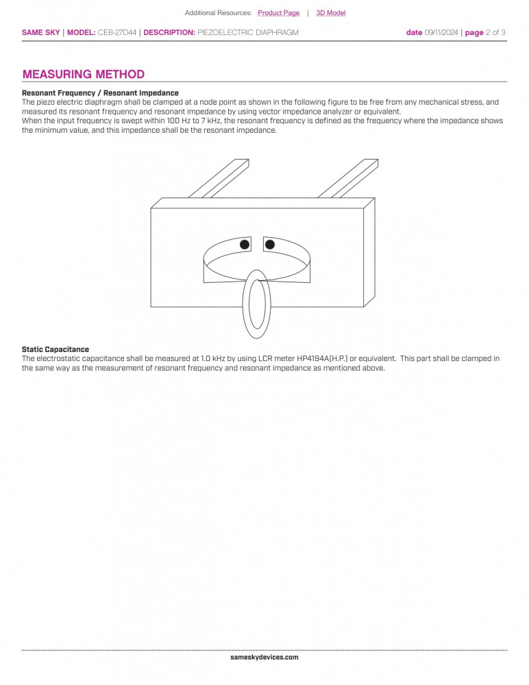 CEB-27D44 product documentation, page 2