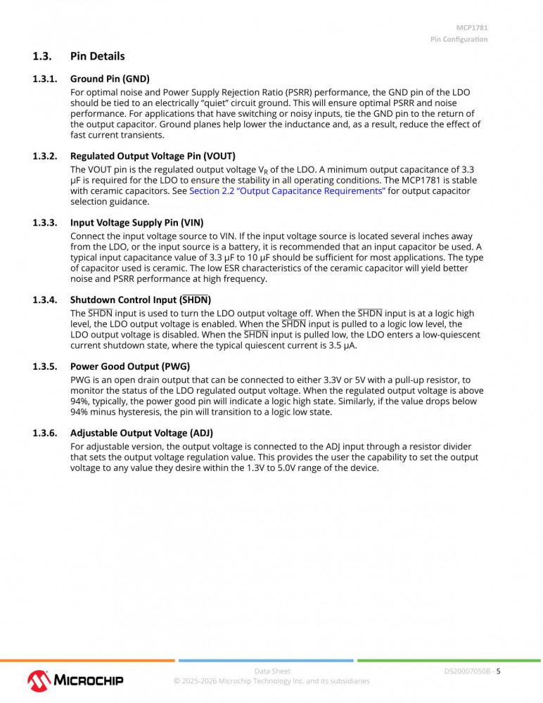 MCP1781 document page 5