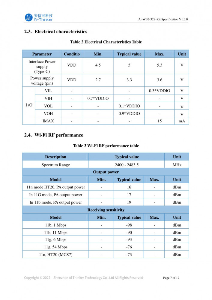 Ai-WB2-32S-KIT document page 7