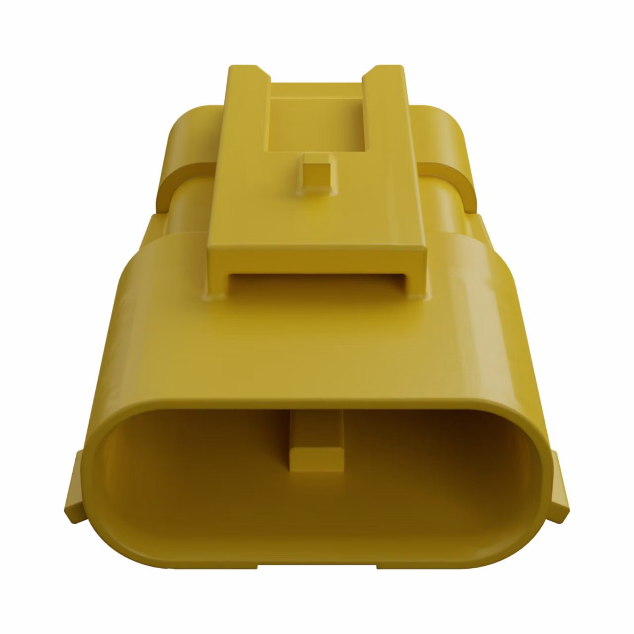 Squba Sealed Plug Assembly with Clipslot, 1.80mm Pitch, Single Row, 8 Circuits, Yellow for sale