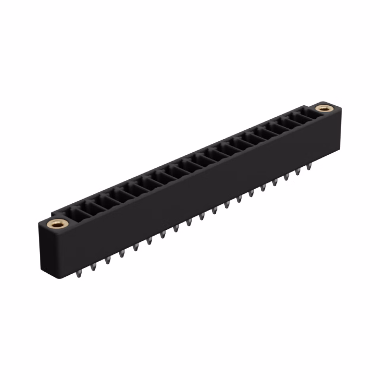 3.50mm Pitch Eurostyle Vertical PCB Header, with Threaded Retention Inserts, 19 Circuits for sale