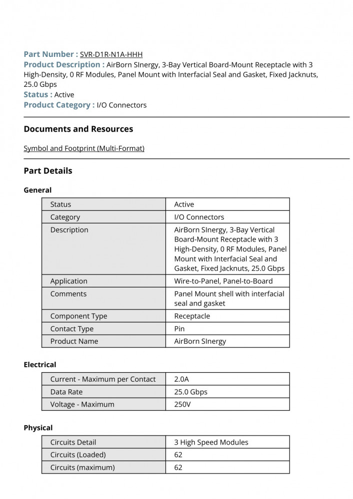 SVR-D1R-N1A-HHH technical document image 1