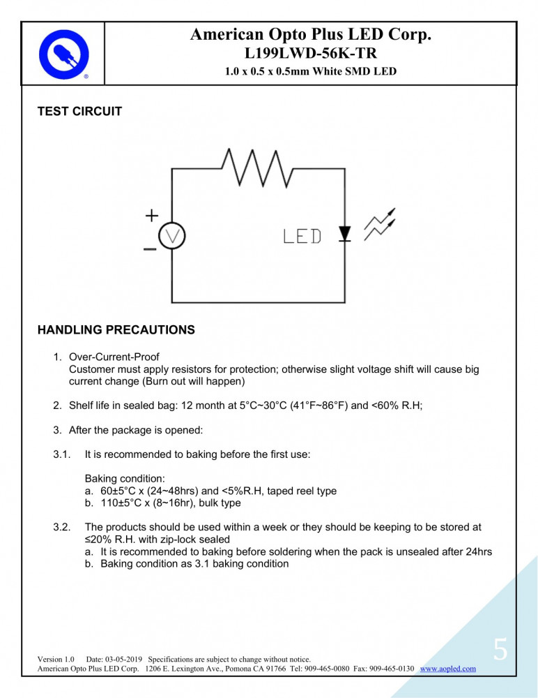 L199-LWD-56K-TR datasheet page 5