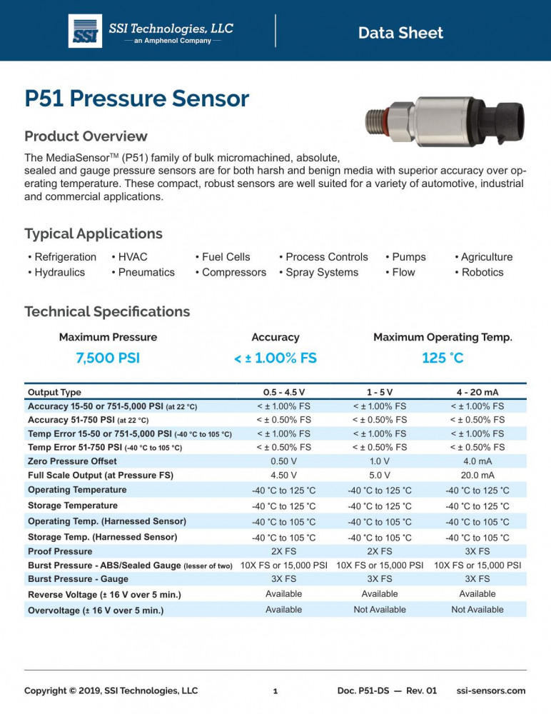 P51 technical document page 1