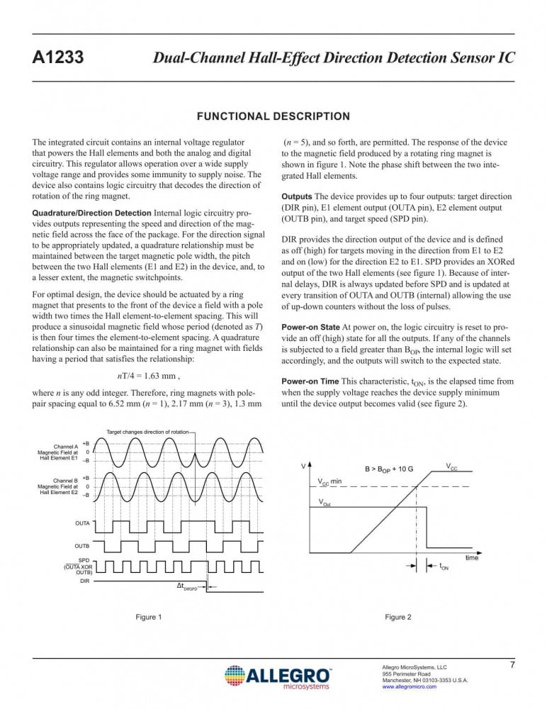 A1233 datasheet page 7