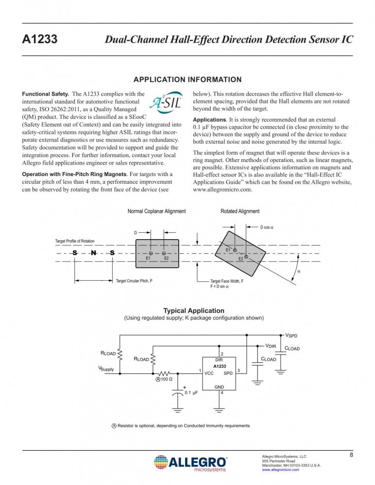 A1233 datasheet page 8