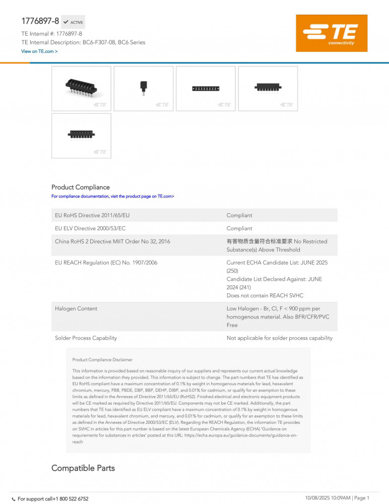 BC6-F307-08 technical document image 1