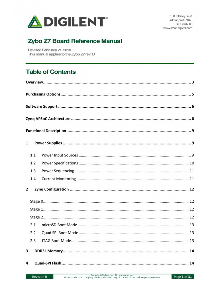 Technical document page 1