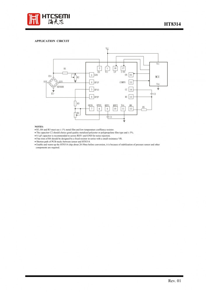 HT8314ARTZ datasheet page 5
