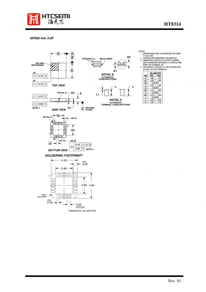 HT8314ARTZ datasheet page 9