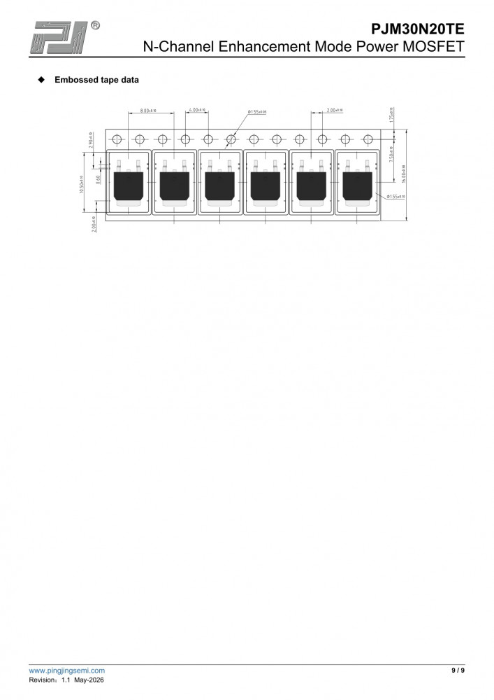 PJM30N20TE datasheet page 9