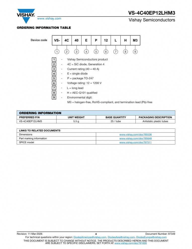 VS-4C40EP12LHM3 datasheet page 4