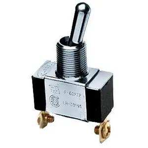 Double Pole Double Throw Toggle Switch, Extra Heavy Duty, 20A 120/277V AC