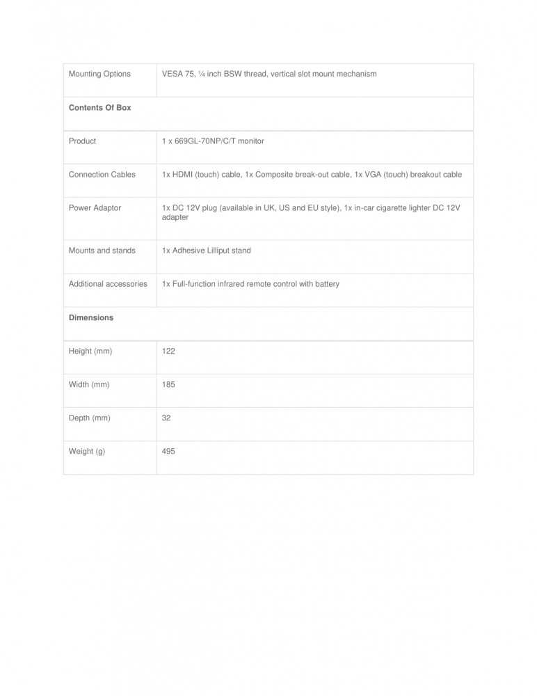 669GL-70NP/C/T product document image, page 2