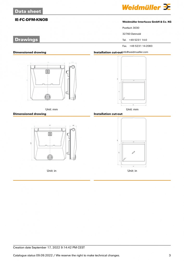 WEIDMULLER 2003170000 product document page 3