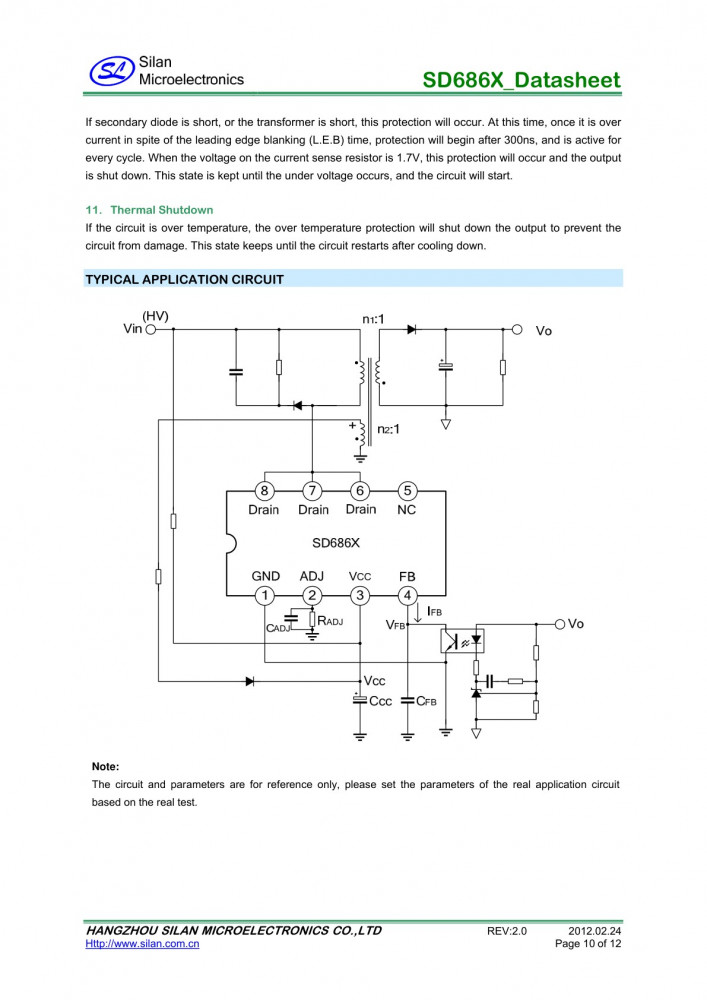 SD6861 datasheet page 10