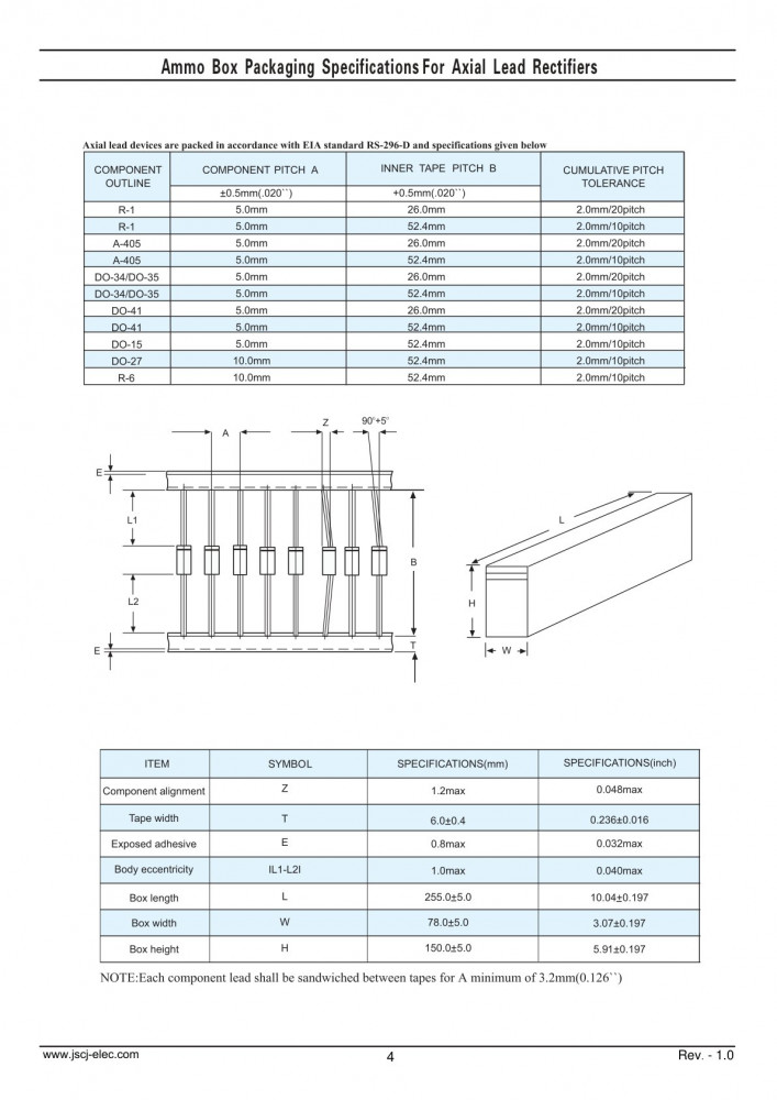 JSCJ 1N5819 datasheet page 4
