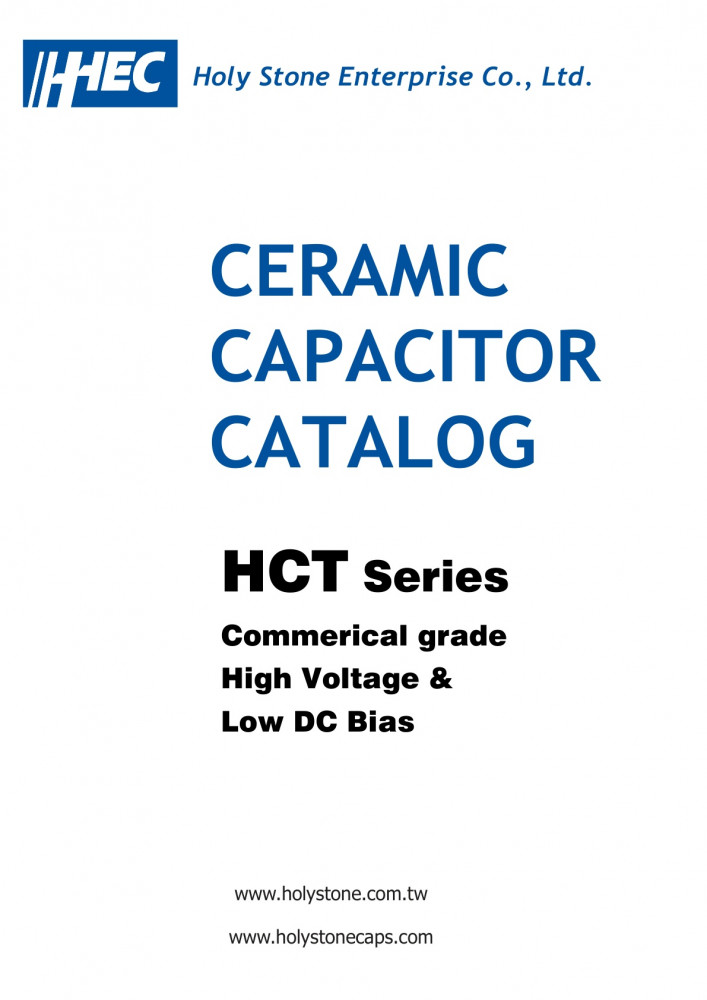 IHHEC ceramic capacitor catalog page 1