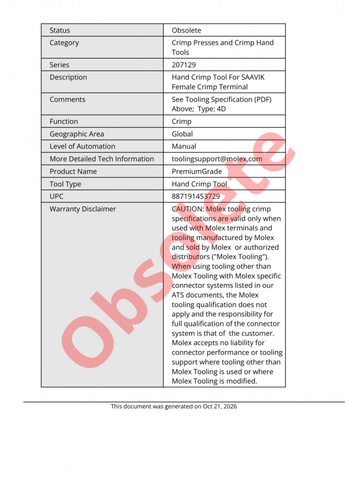 Technical document page image 2 for MOLEX 638271800