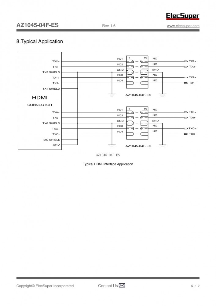 AZ1045-04F-ES datasheet page 5