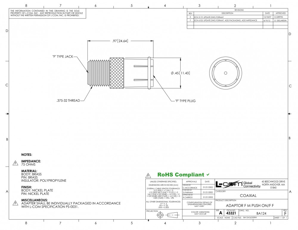 BA124 technical document preview