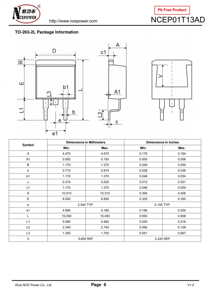 NCEP01T13AD datasheet page 6