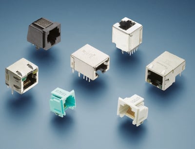 TE Connectivity 5556591-1 Modular Ethernet Connector Jack