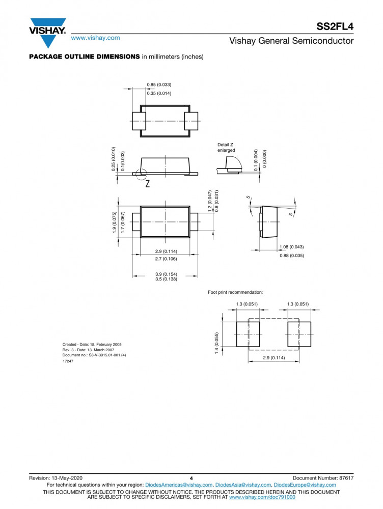 SS2FL4 datasheet page 4
