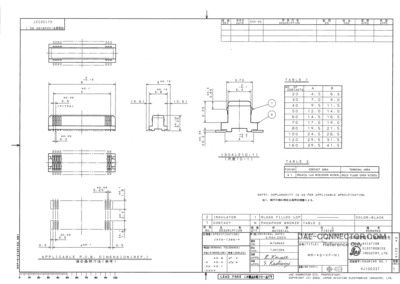 JAE Electronics MJ06-120MRP-1 Board-to-Board Mezzanine Edge Type Array Connector