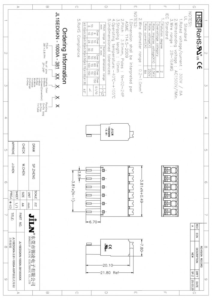 JL15EDGKN-1000A-38104G01 technical document preview
