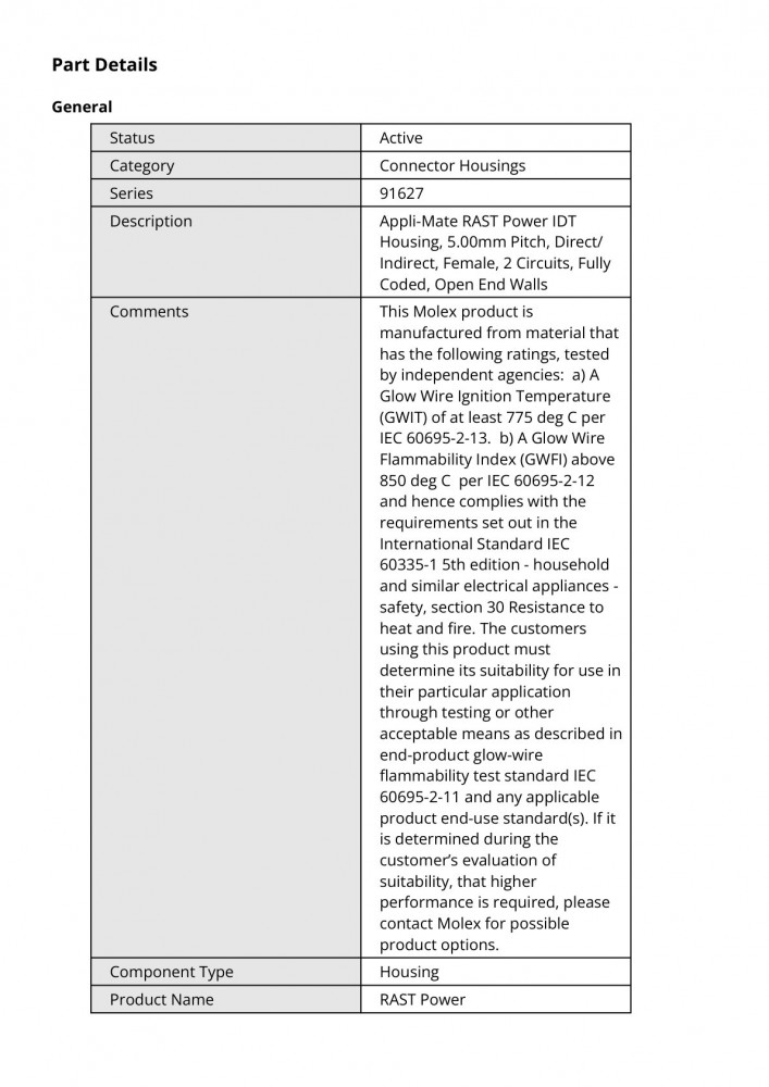 Product document page 2