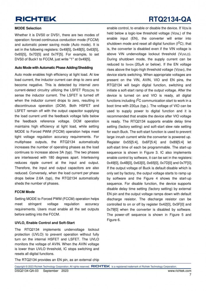 RTQ2134 datasheet page 7