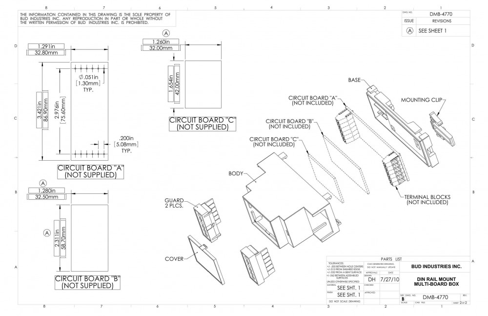 DMB-4770 drawing, sheet 2