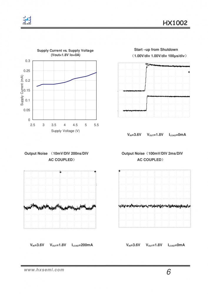 HX1002 datasheet page 6