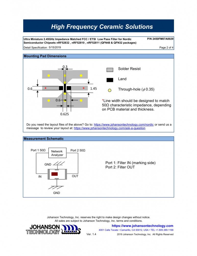 2450FM07A0029 specification page 2