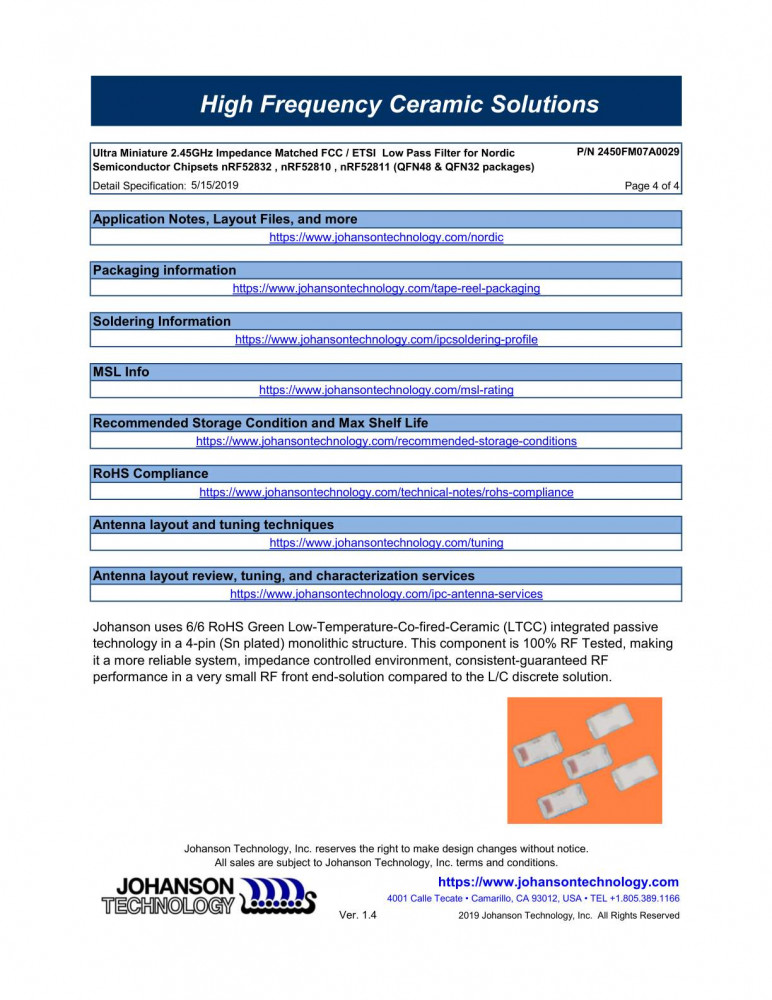 2450FM07A0029 specification page 4