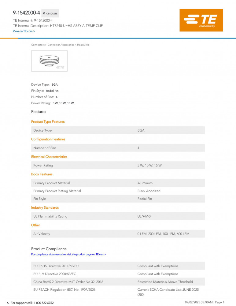 9-1542000-4 product drawing page 1